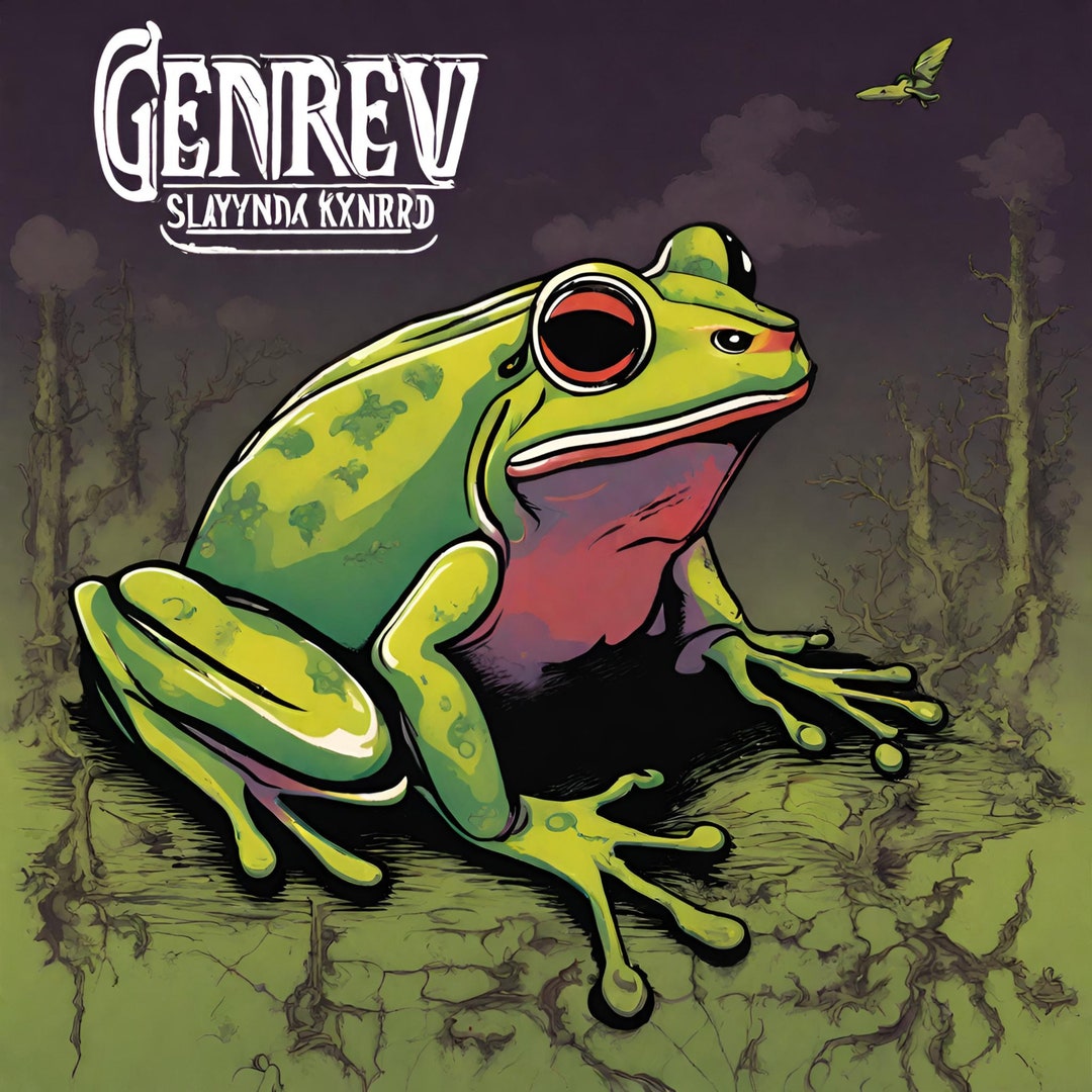 Frog Music Album Cover Art VI - Etsy