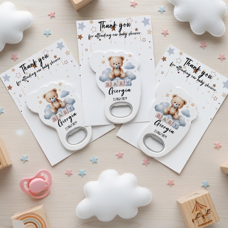 Baby Footprint Magnet - Etsy