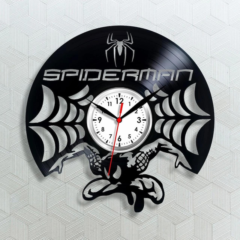 Spiderman Clocks - Etsy
