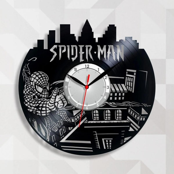 Spiderman Clocks - Etsy
