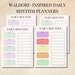 Waldorf Inspired Daily and Weekly Rhythm Planner for Homeschool ...