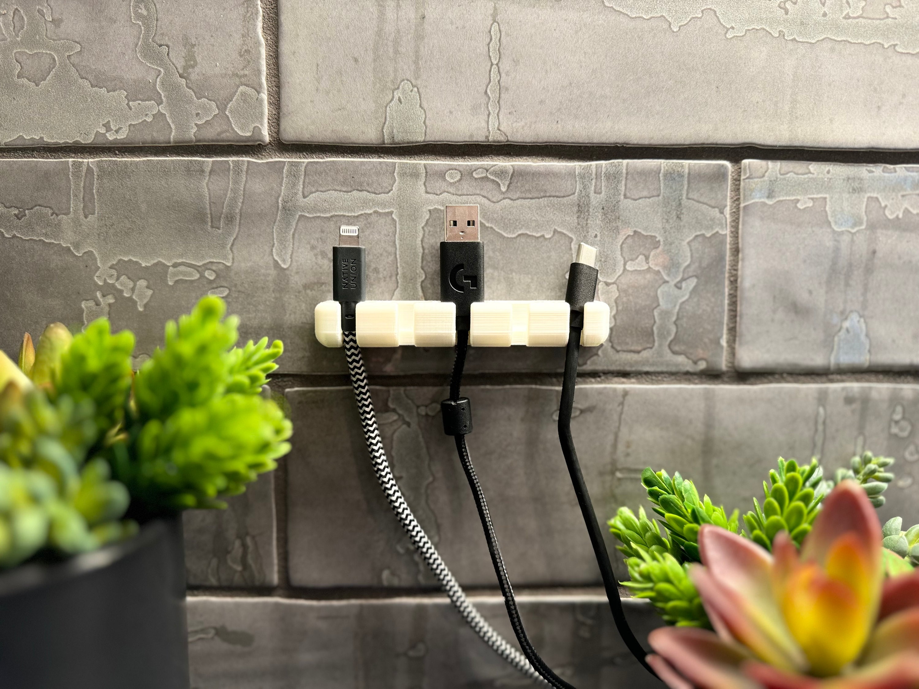 Cable Organizer Desktop Essentials - Etsy