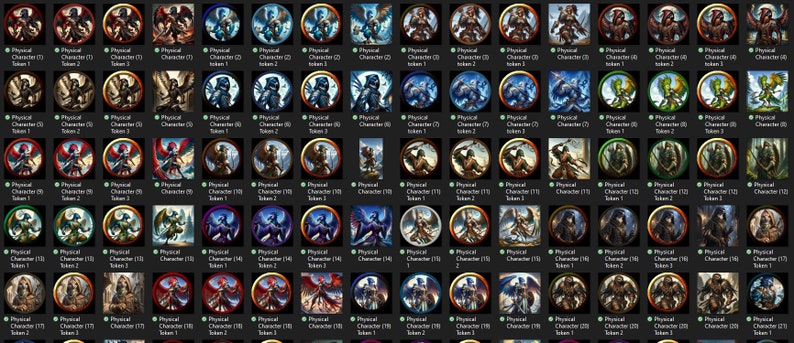 50+ Aarakocra Dnd Art and Corresponding Tokens, Character & NPC ...