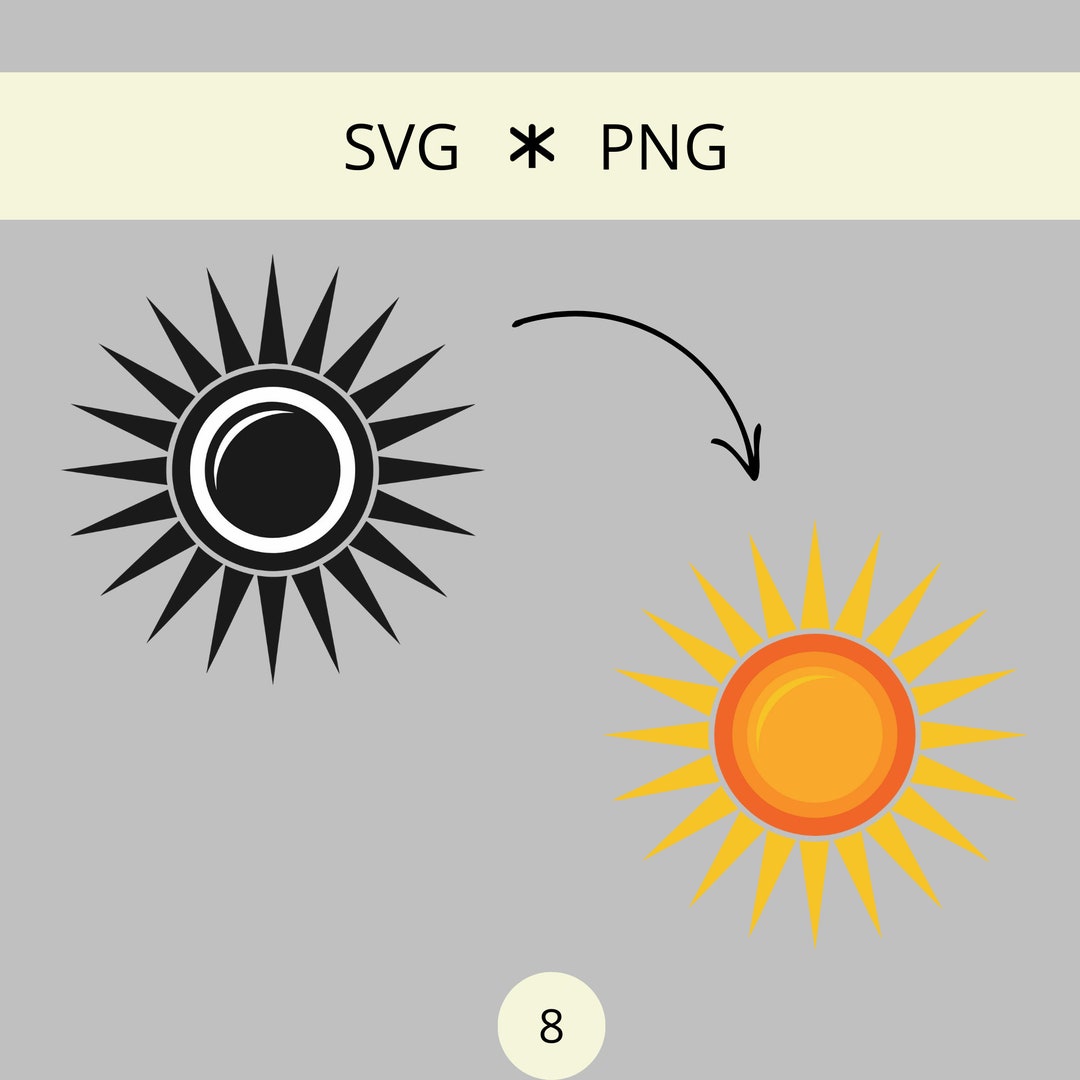 Sunshine SVG Sunshine PNG Clip Art Sunshine Outline Png Commercial Use ...