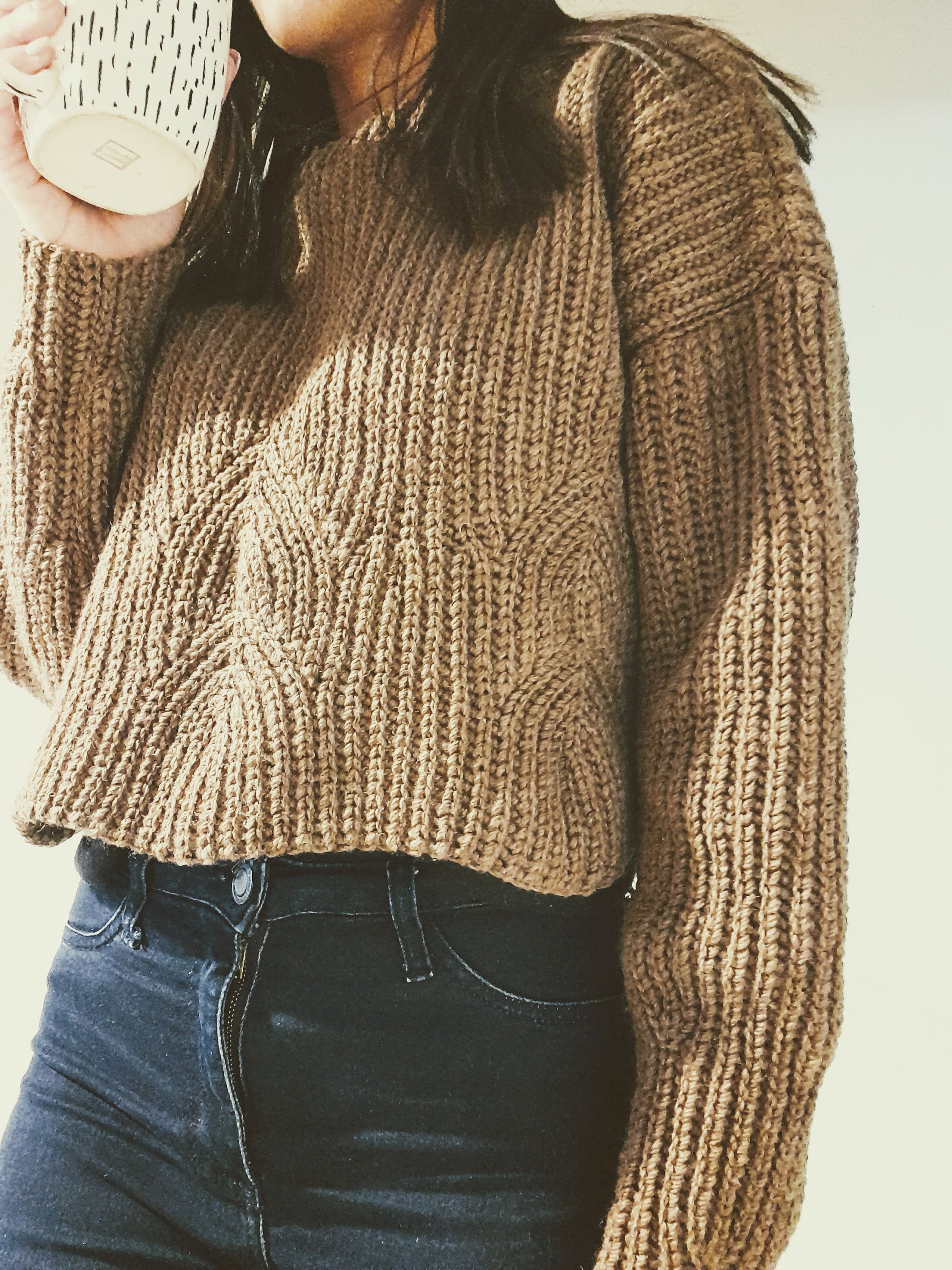 Crochet Sweater Cardigan Pattern PDF Women's Sweater Crochet Pattern Pullover Pattern Crochet ...