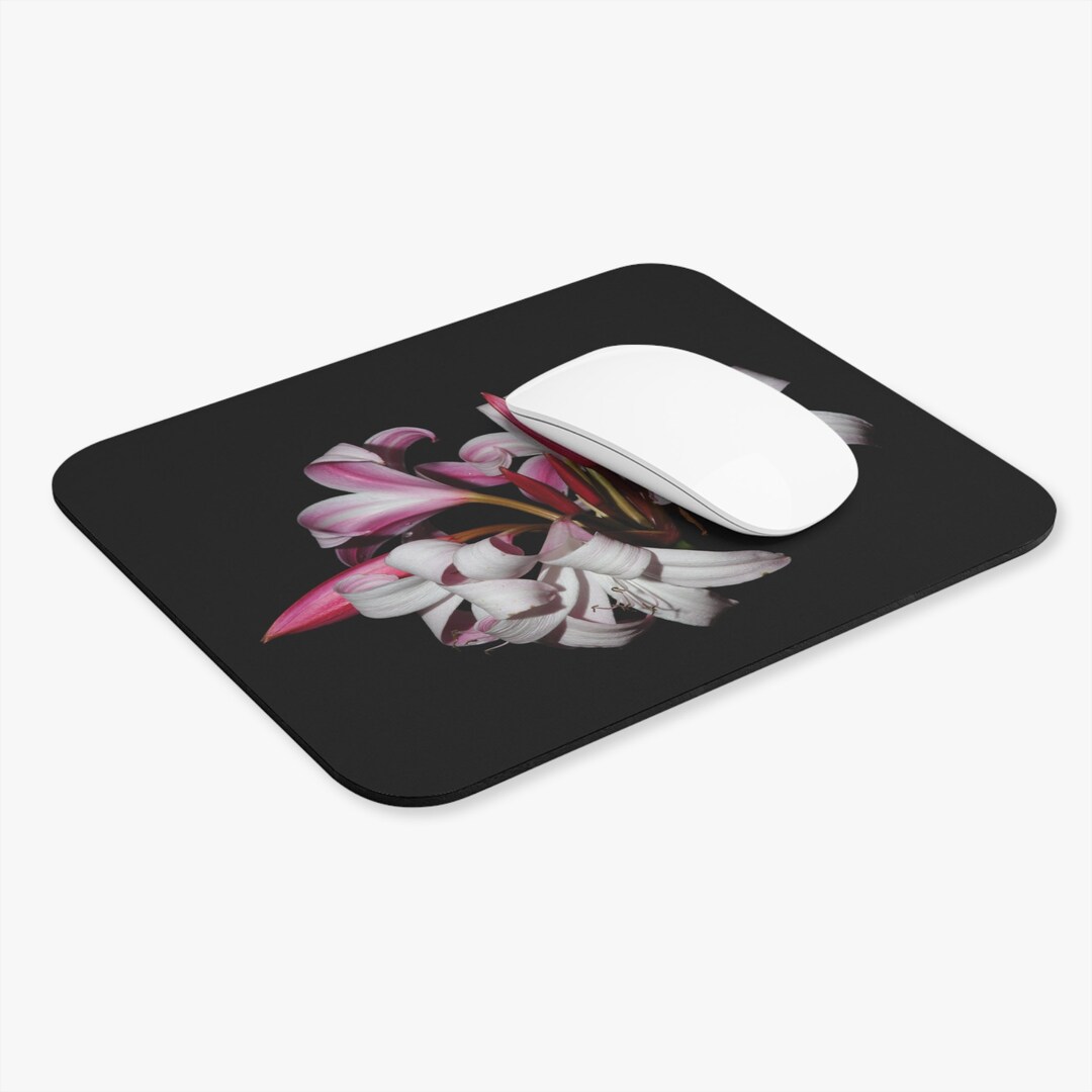 White Lily - Mouse Pad (rectangle) - Etsy