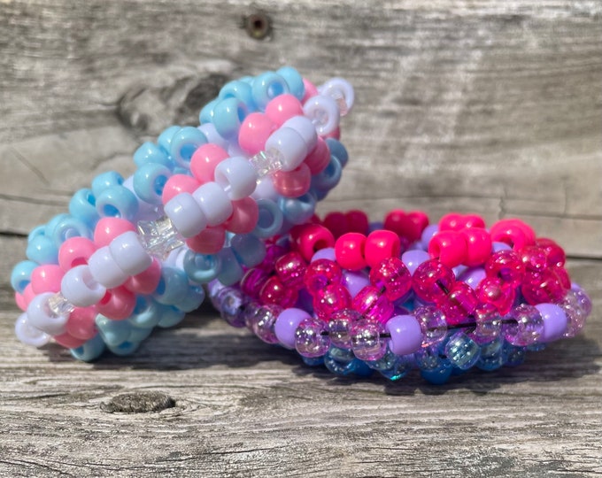 Custom Pride Flag 3D Kandi Cuff - Etsy