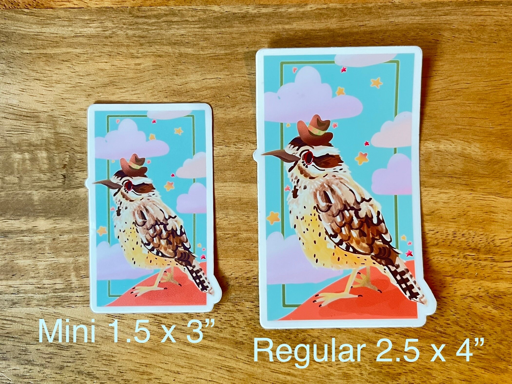 Cactus Wren Sticker | Arizona Birds - Etsy