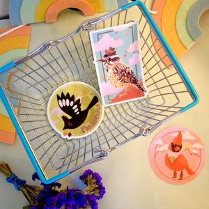 Cactus Wren Sticker | Arizona Birds - Etsy