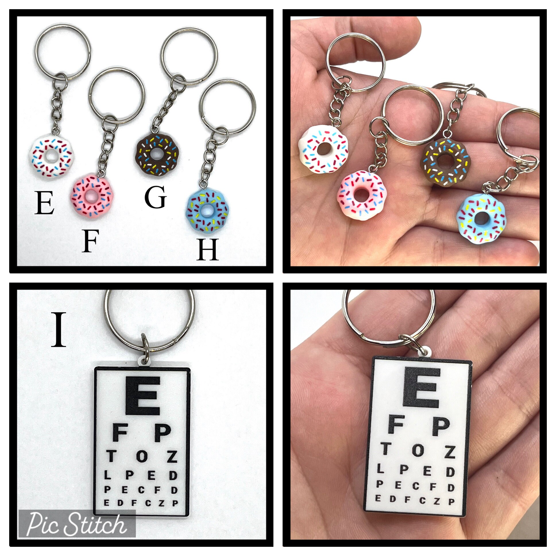 Cute Funny Keychains-10 Styles - Etsy