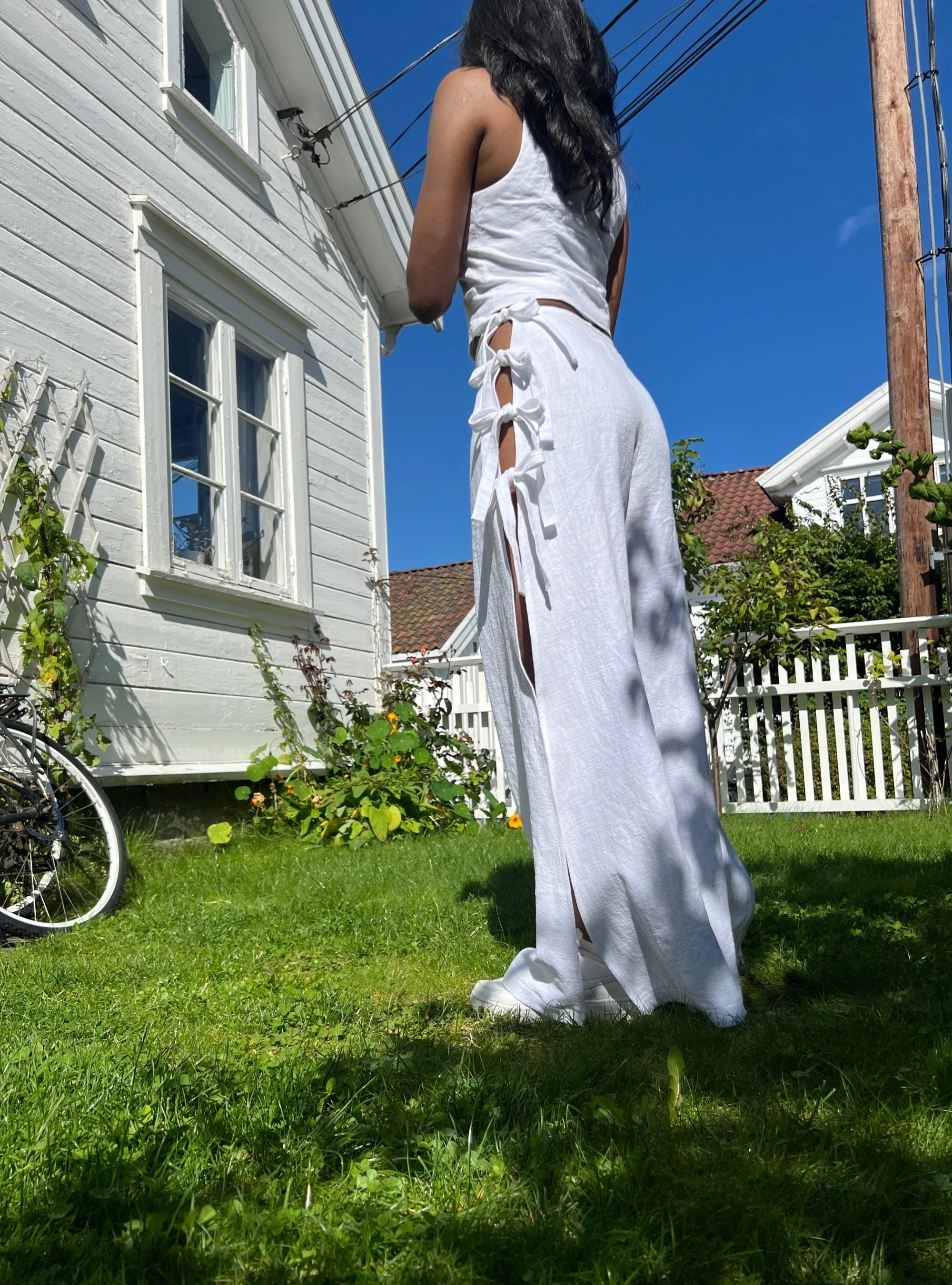 PDF Sewing Pattern for Bali Side Split Trousers | Size M | Beginner ...