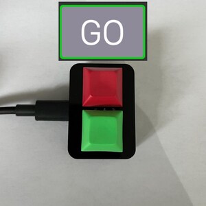 QLAB USB Go Panic Button Plug and Play No Drivers LED Mac Pc Spacebar ...