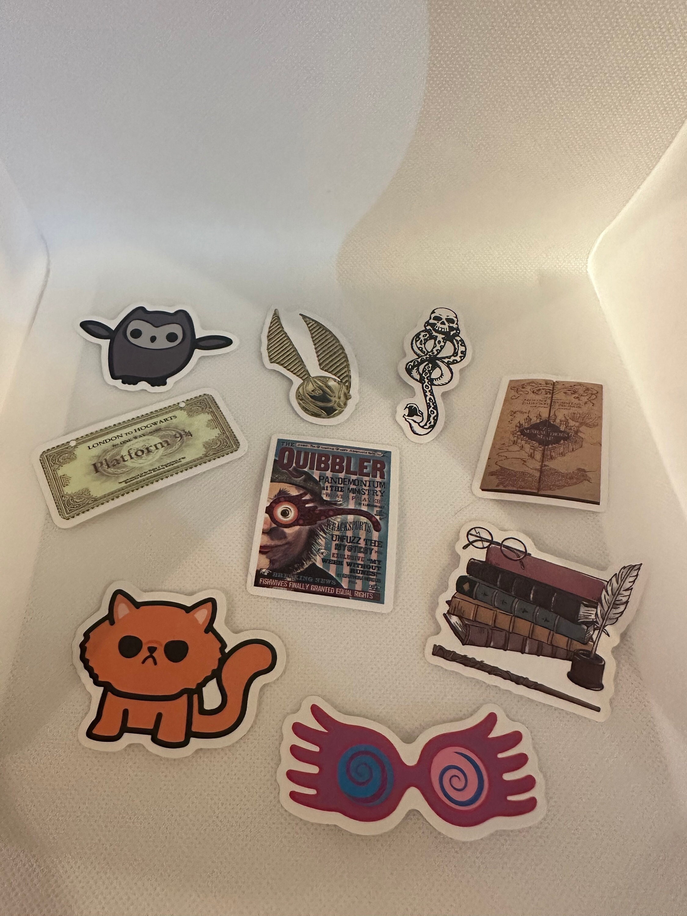 Set of Harry Potter Stickers - Etsy