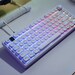 Thocky Custom Aluminum Mechanical Keyboard Leobog Hi75 Minimal Apple ...