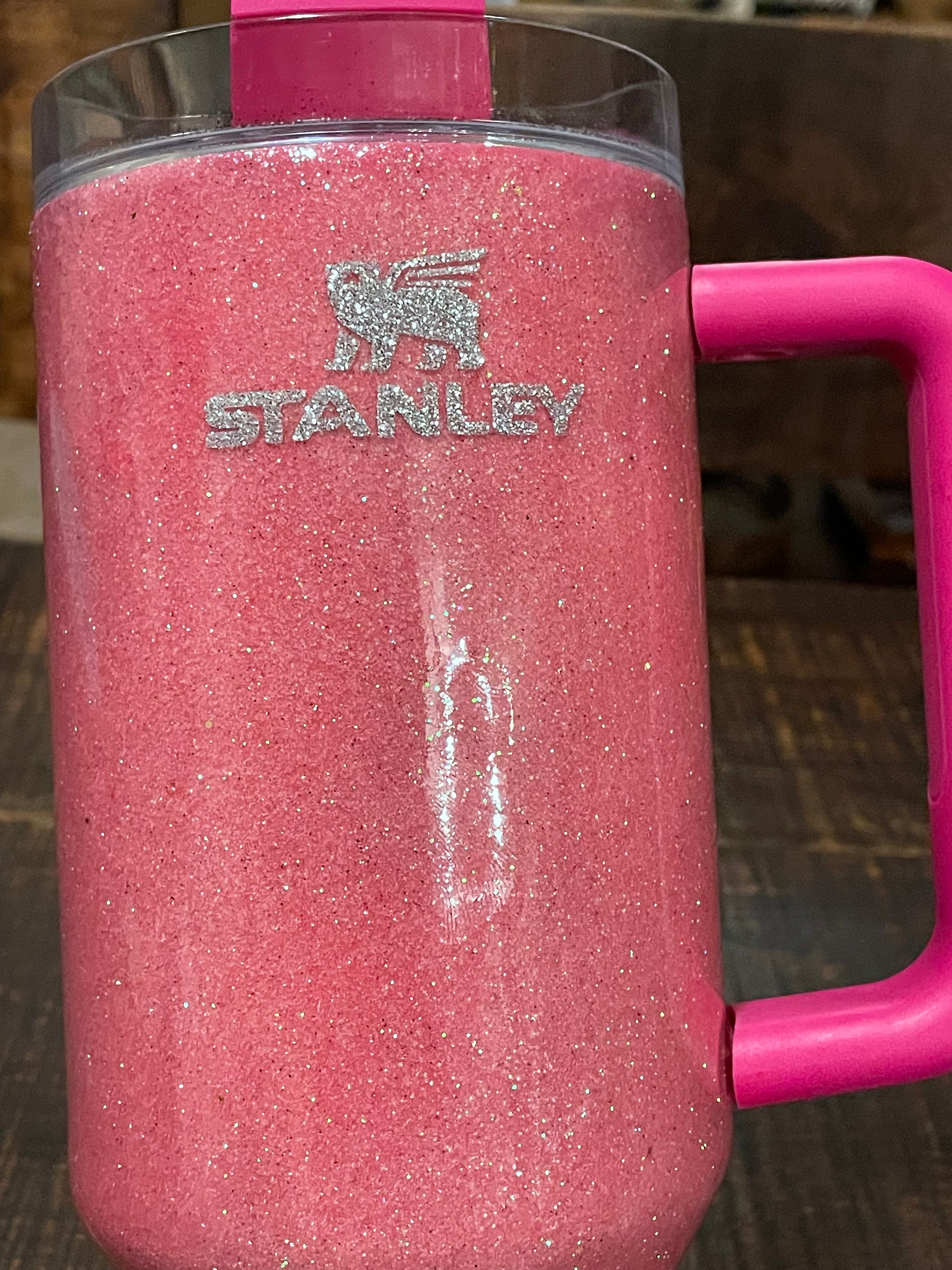 Pink Bling Stanley Cup | Authentic 40 Oz Stanley Quencher - Etsy