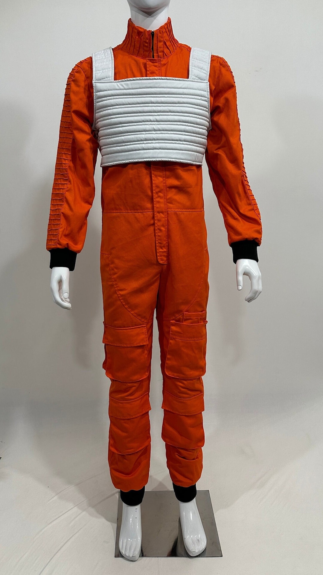 Jet Fighter Pilot Full Flight Suit Orange Suit - Etsy