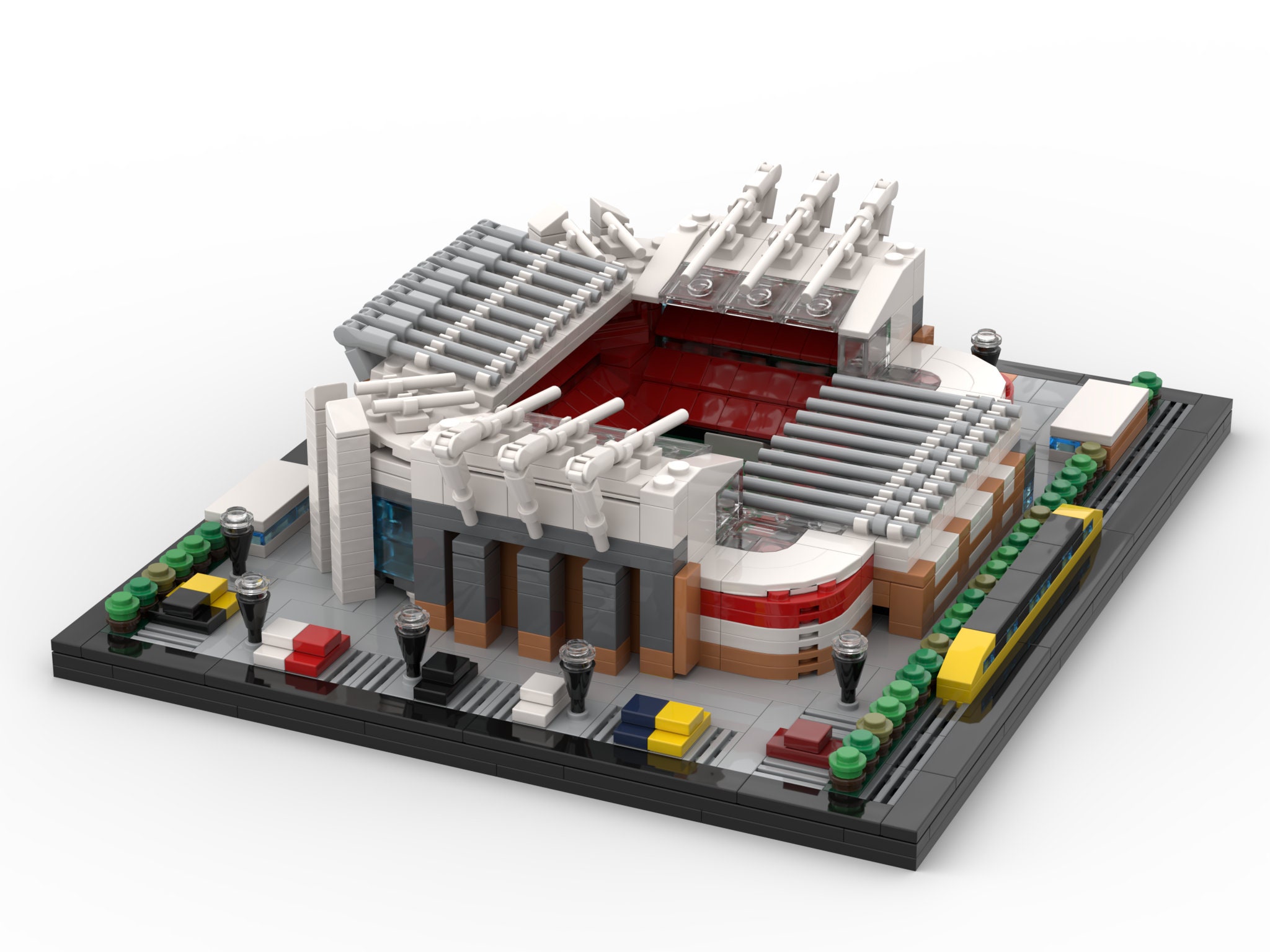 Complete Old Trafford Stadium Model Kit DIY Guide & Webrick Pieces ...