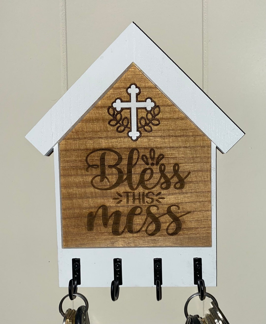 Handcrafted Keyholder, Key Hook Home & Living Home Decor Wall Decor - Etsy