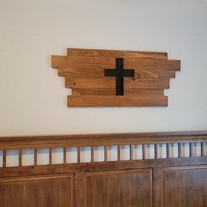 Christian Wall Decor Wooden Cross Handmade Wall Hanging - Etsy