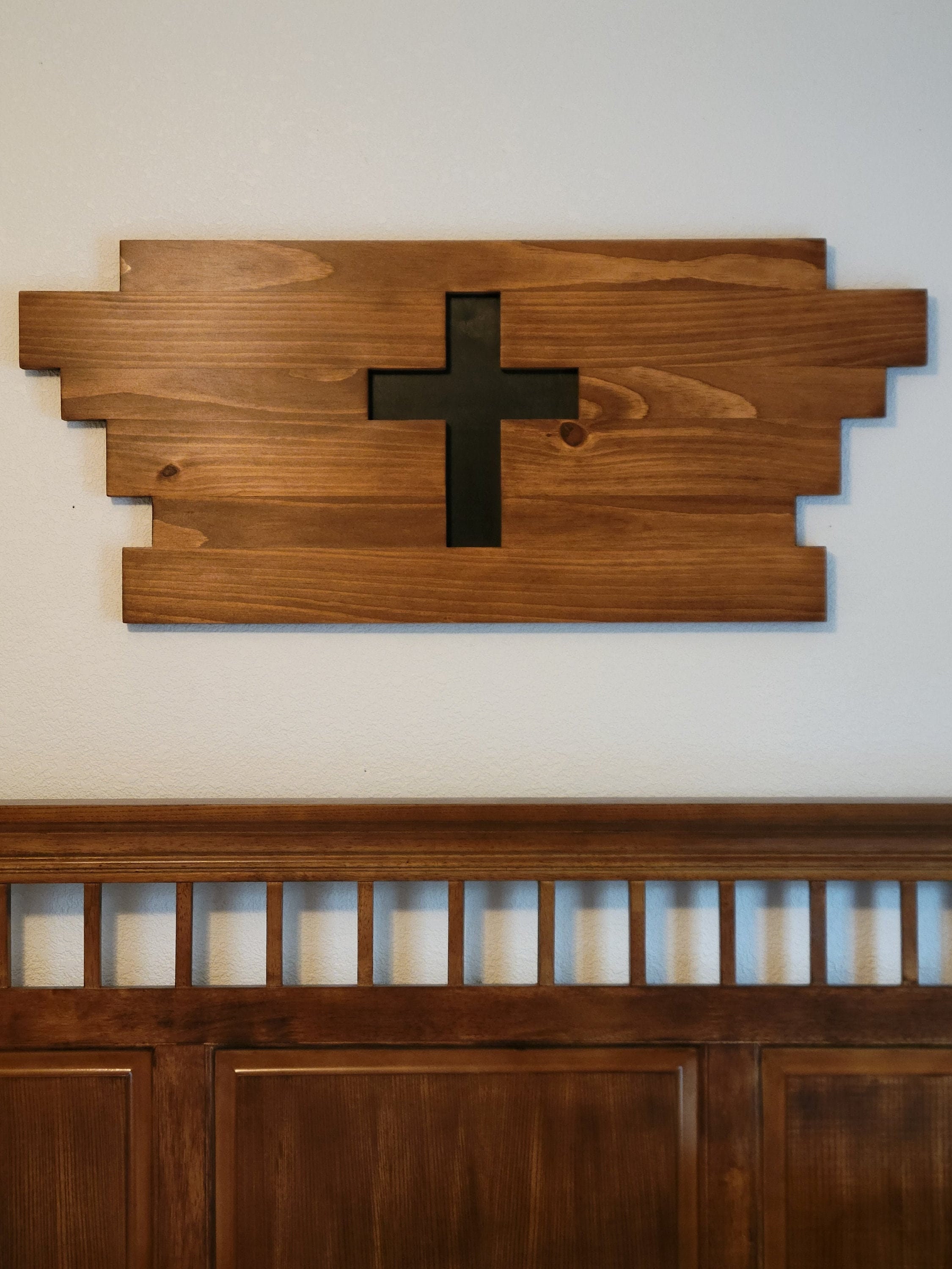 Christian Wall Decor Wooden Cross Handmade Wall Hanging - Etsy