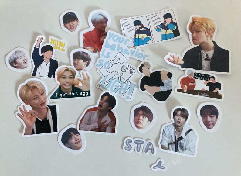 STRAY KIDS Stickers Funny Stickers Meme Stickers Gifts birthday Gift ...