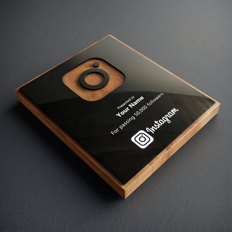 Youtube Plaque - Etsy