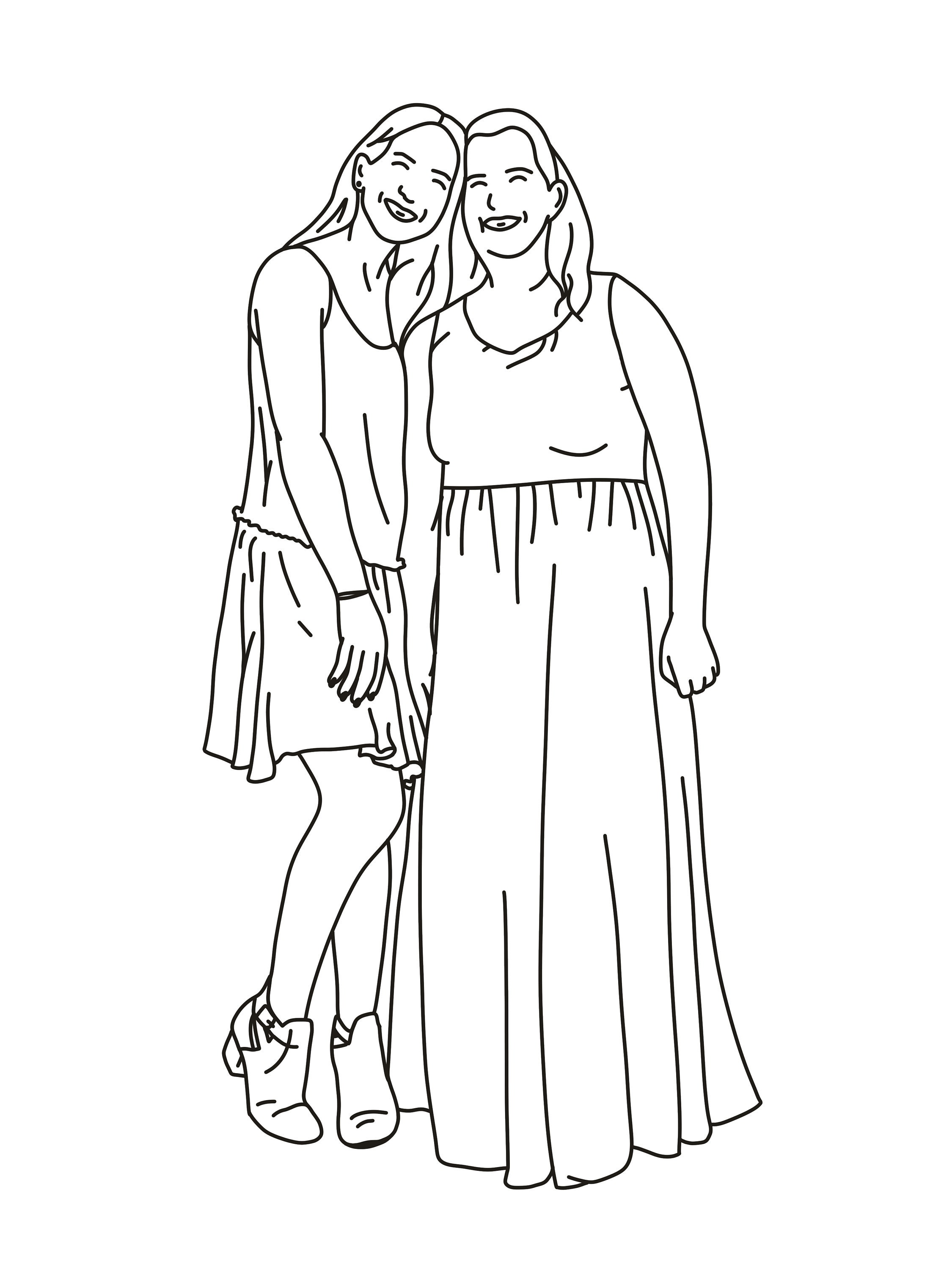 Custom Coloring Pages - Etsy