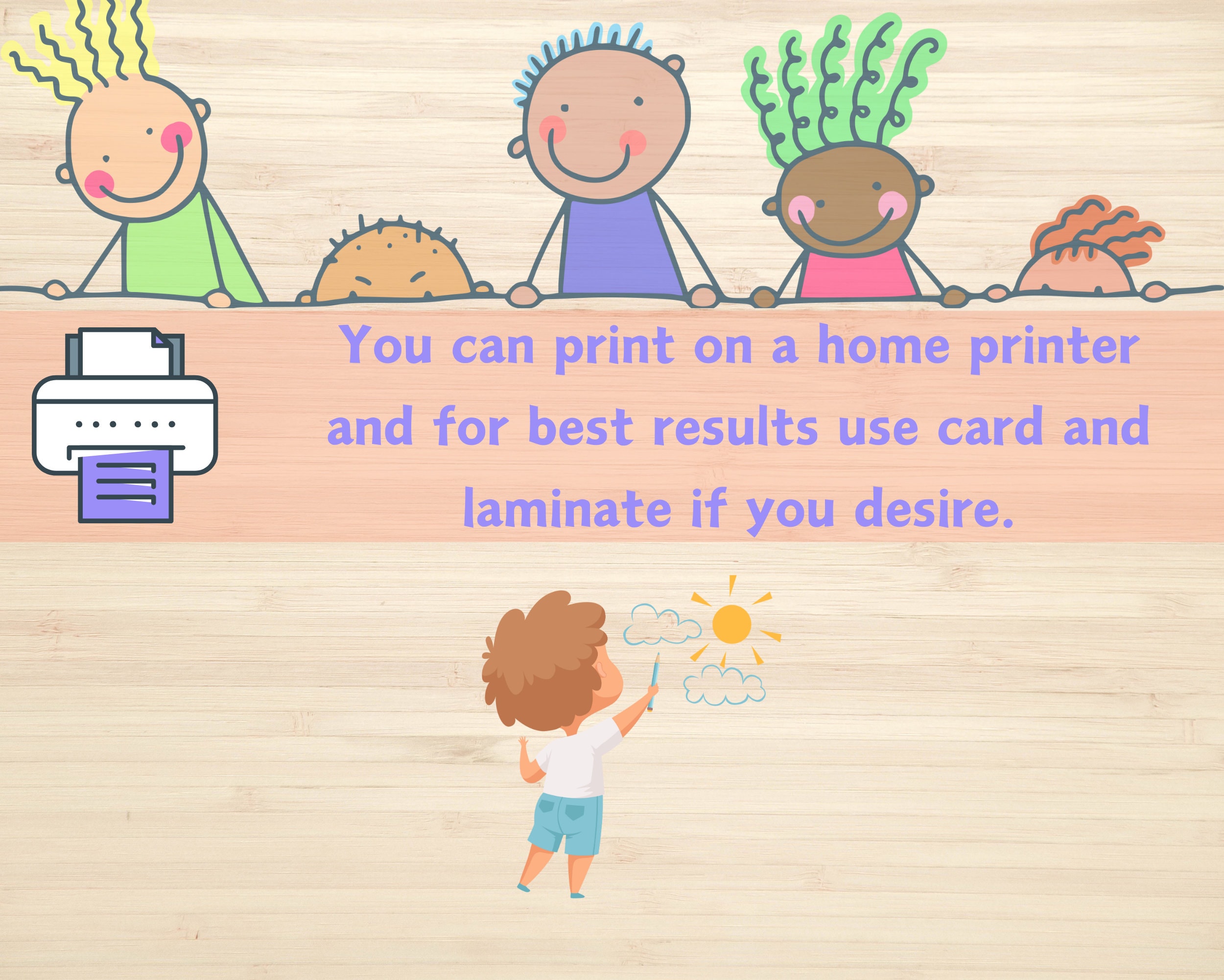 Autism/adhd Friendly Printable Flashcard Bundle Printable Worksheet Set ...