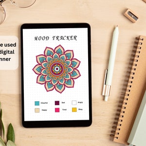 Mood Trackers Bundle A5 Printable Journal Pages, Digital Emotion Habit ...