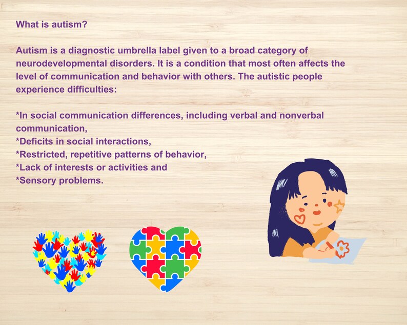 Autism/adhd Friendly Printable Flashcard Bundle Printable Worksheet Set ...