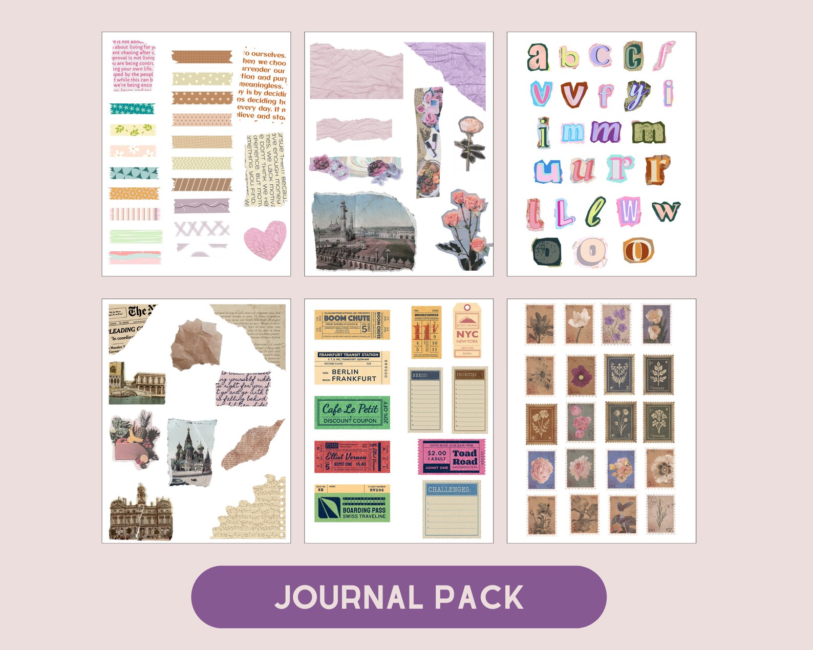 Ultimate Digital Sticker for Goodnotes Cute Stickey Notes, Trendy Daily ...