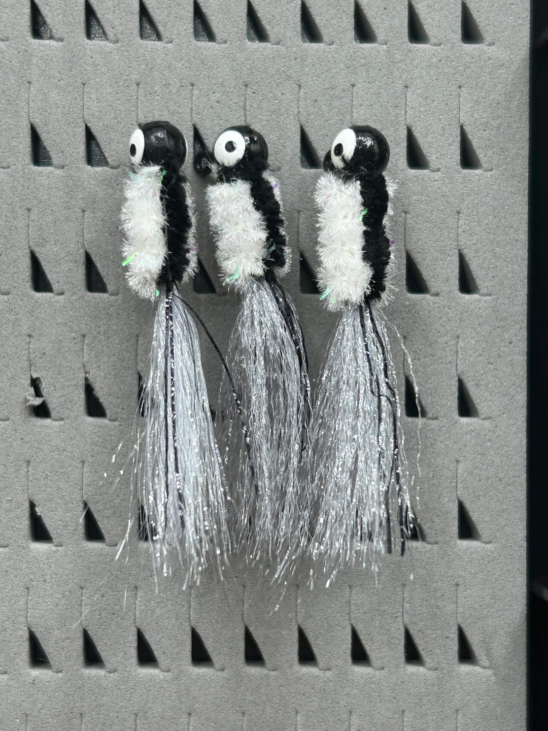 Hand Tied Crappie Jigs Pkg of 3. - Etsy