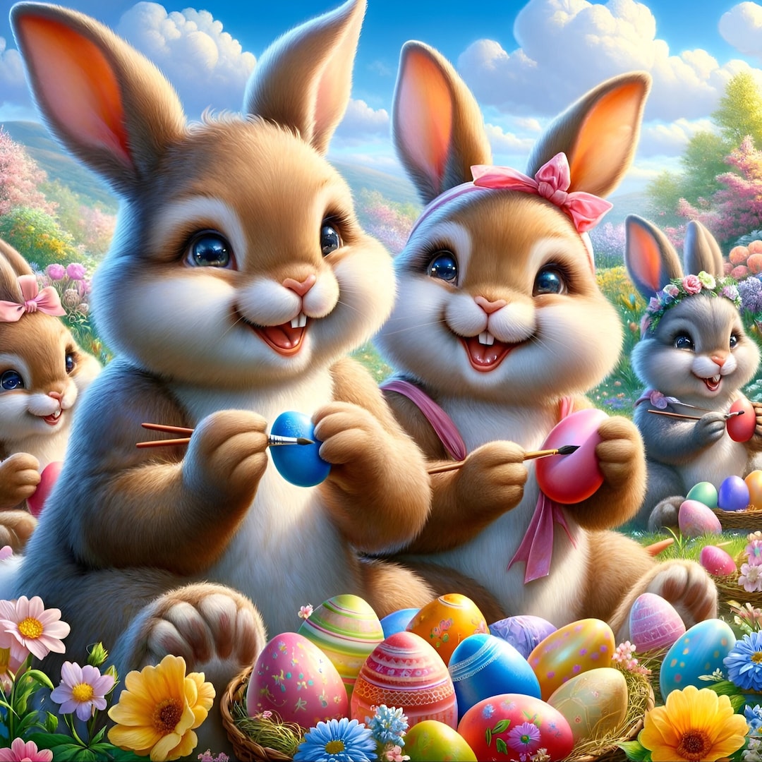 Hoppy Easter Funnies - Etsy