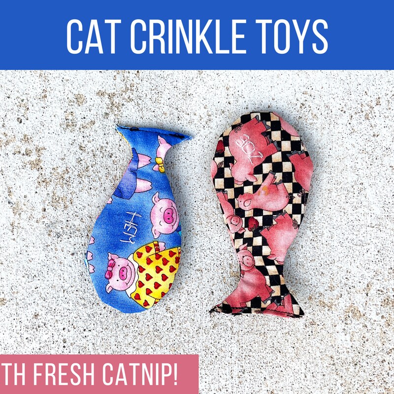 Cat Fish Shaped Toy - Etsy