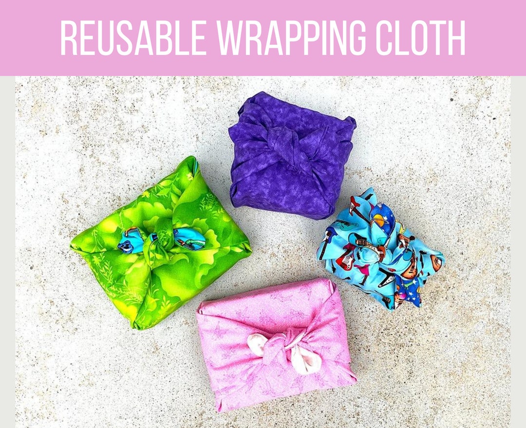 Sustainable Wrapping Cloth Reusable Wrapping Cloth for Child and Family ...