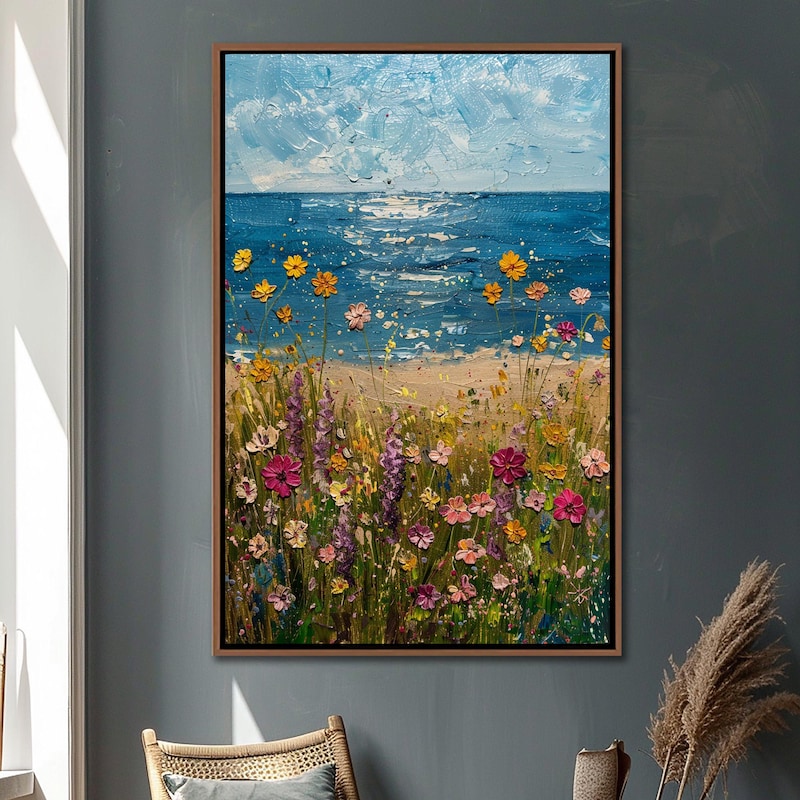 Botanical Canvas - Etsy
