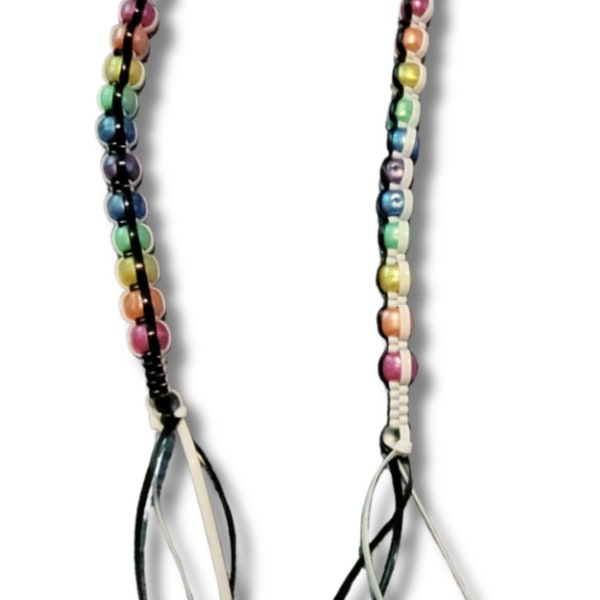 Pony Bead Keychain - Etsy