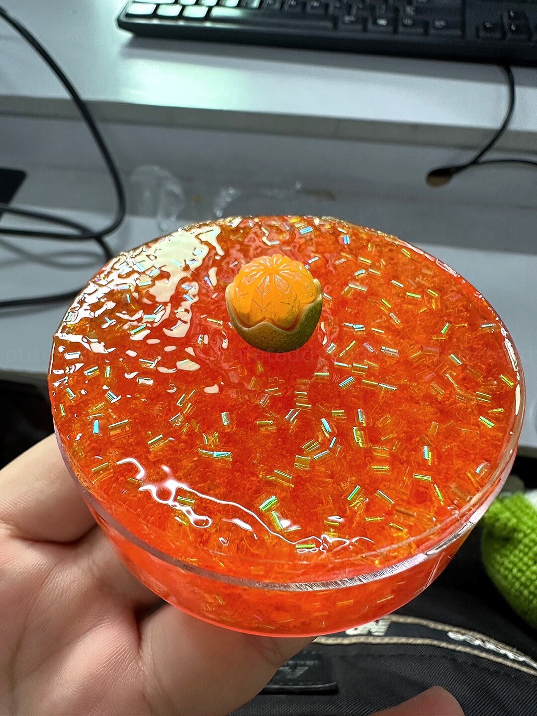 Orange Slime,cheapest Slime Shop, Cheap Slime, Fidget Toys - Etsy