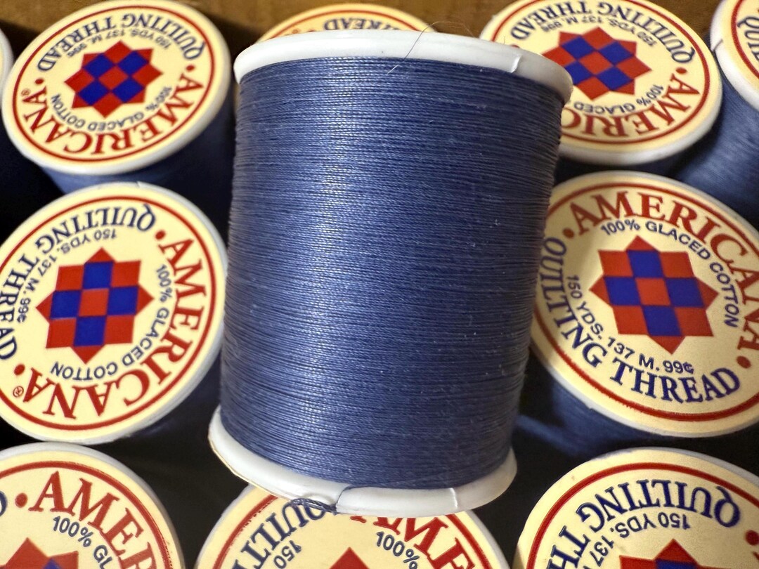 Americana Quilting 100% GLACED COTTON Quilting Thread Spool - 45860 ...