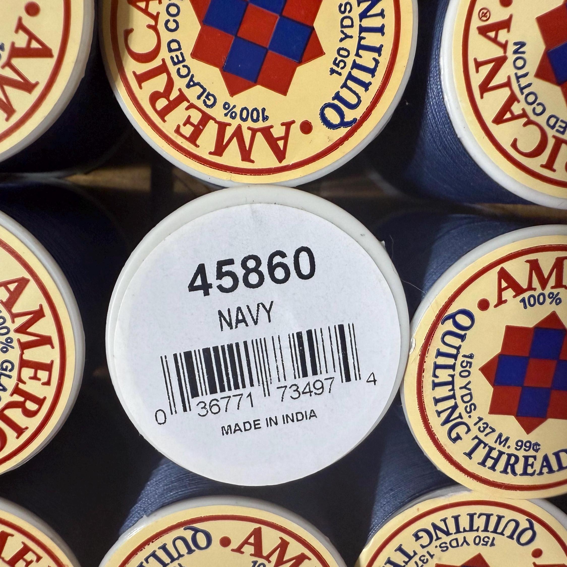 Americana Quilting 100% GLACED COTTON Quilting Thread Spool - 45860 ...