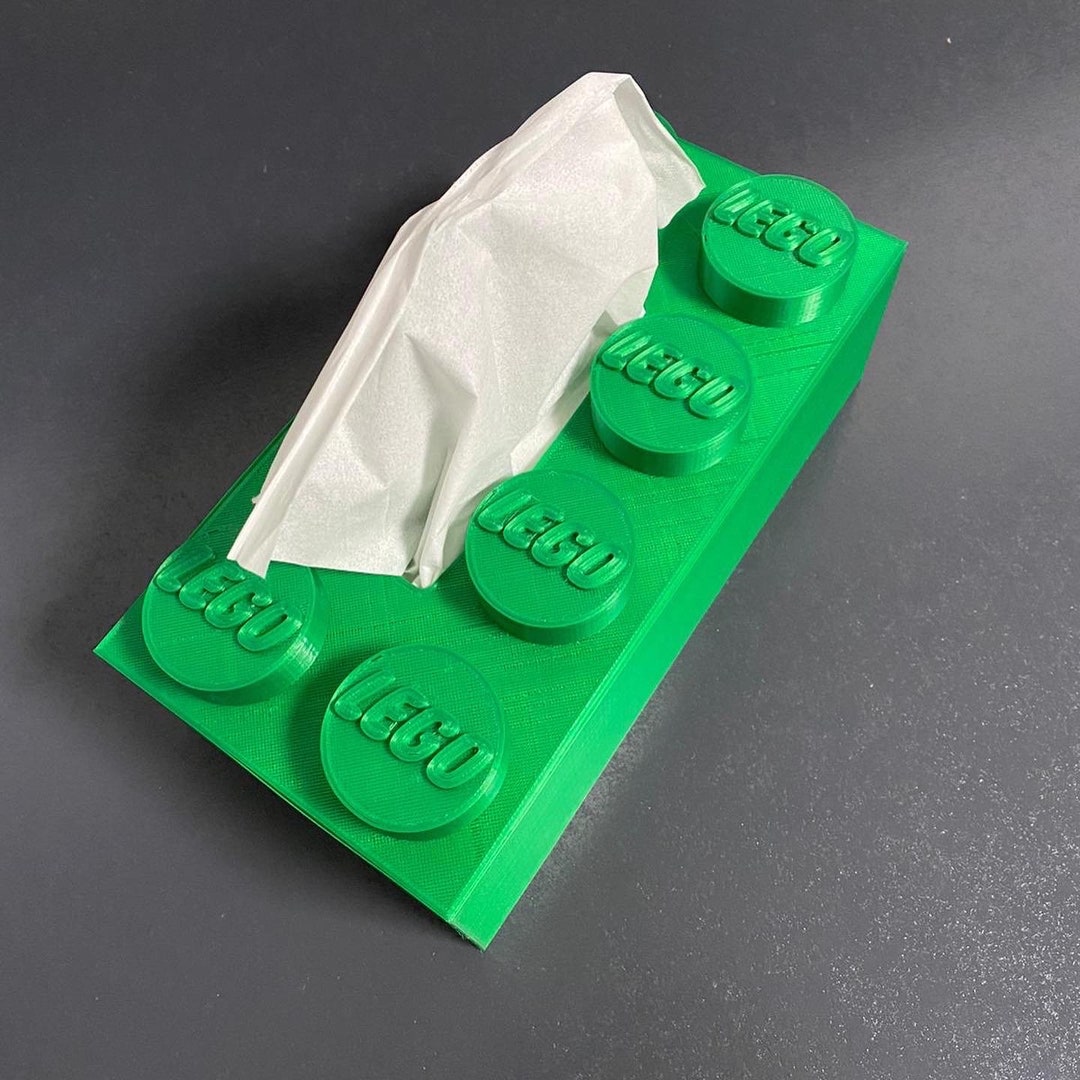 Lego Giant Lego Tissue Box. - Etsy