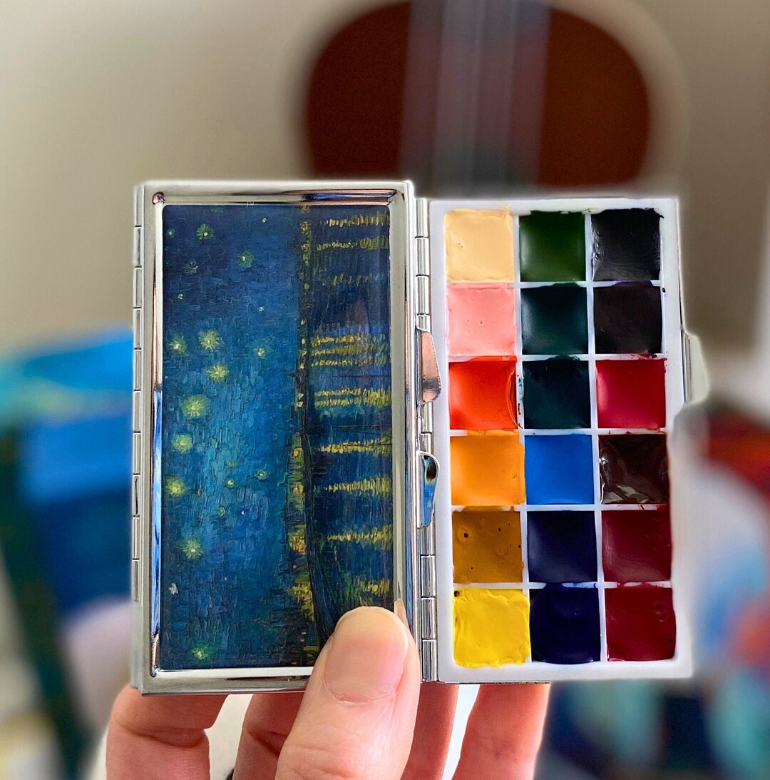 Winsor Newton Professional Watercolor Paint With Travel Palette, Mini ...