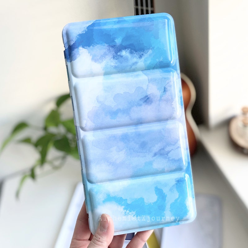 Watercolor Tin Box - Etsy