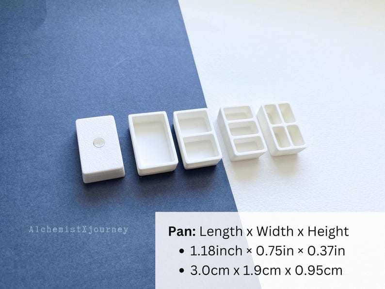 Magnetic Full Pan Variations | Perfect for Watercolor Palettes ...