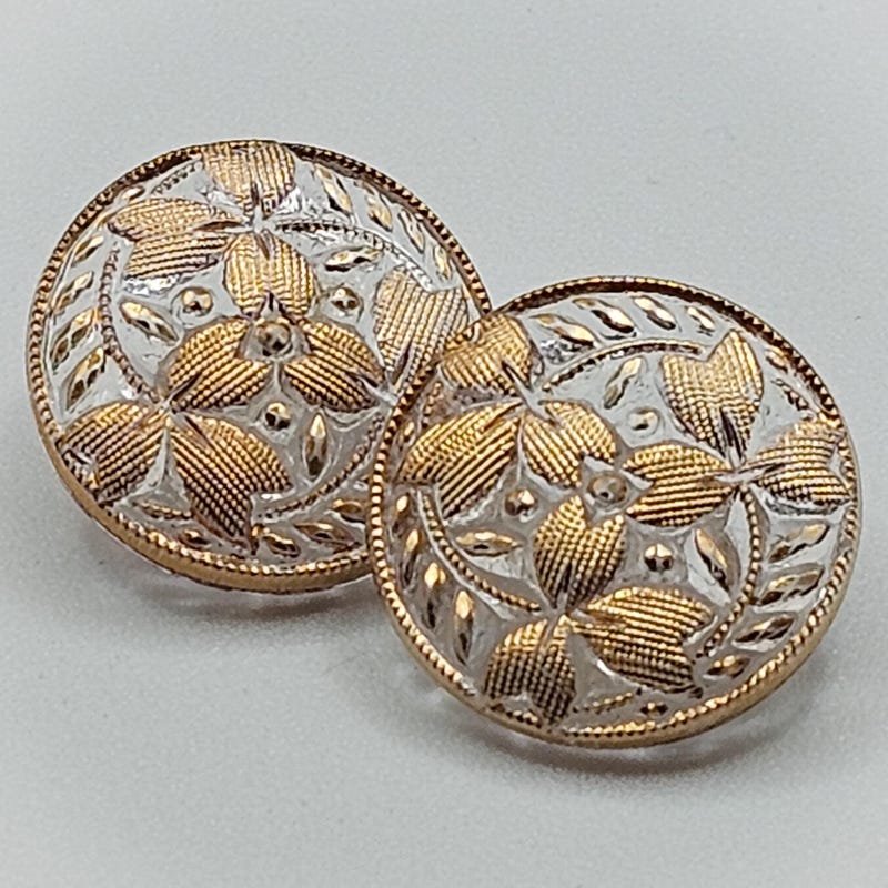 Clear Glass Buttons - Etsy