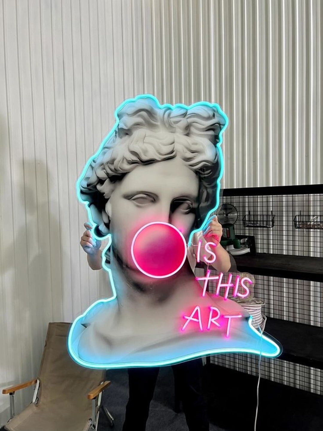 Create Your Custom Neon Art Light Sign, Neon Wall Art, Designer LED ...