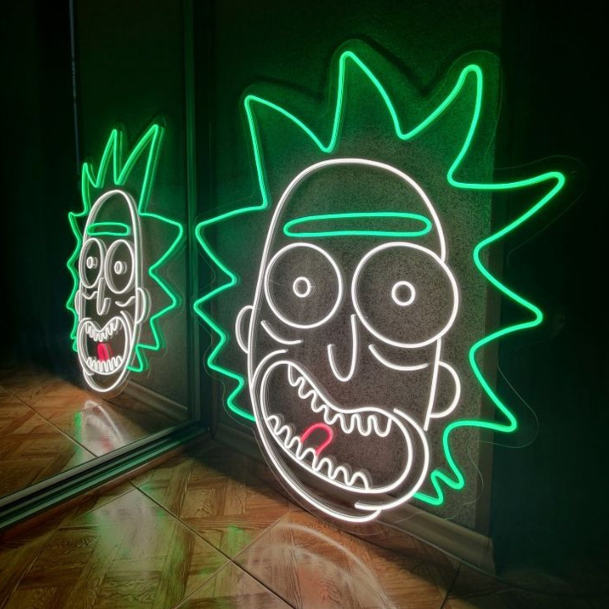 Create Your Custom Anime Neon Light Sign, LED Goku Flying Nimbus Cloud ...