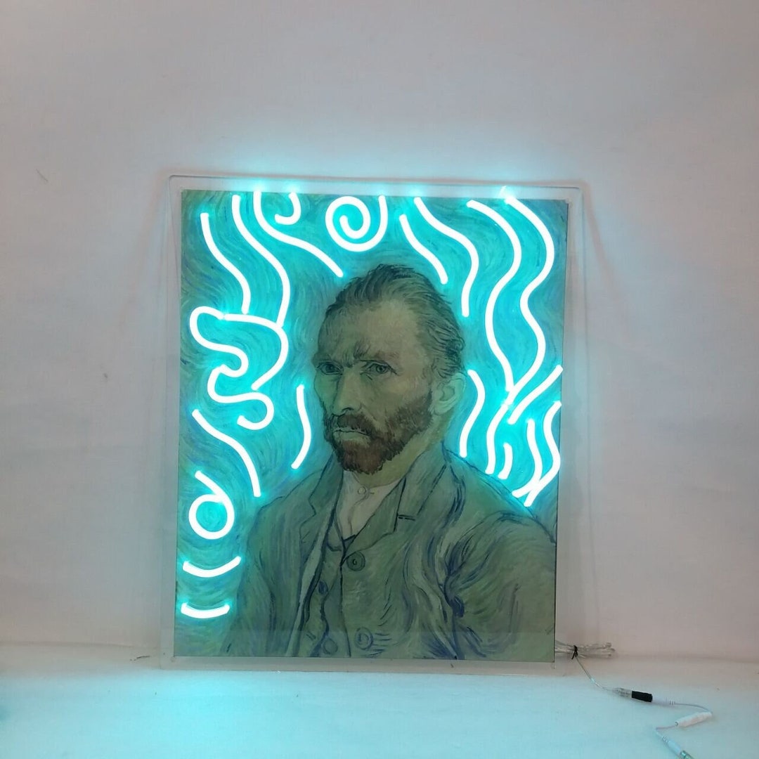 Custom Light up Art Sign, Neon Light up Painting Sign, Custom Neon ...