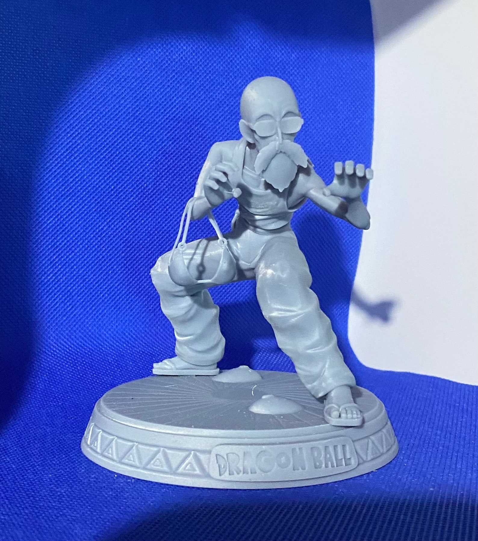 Master Roshi, Mutenroy, Turtle Figure...in Unpainted Resin - Etsy