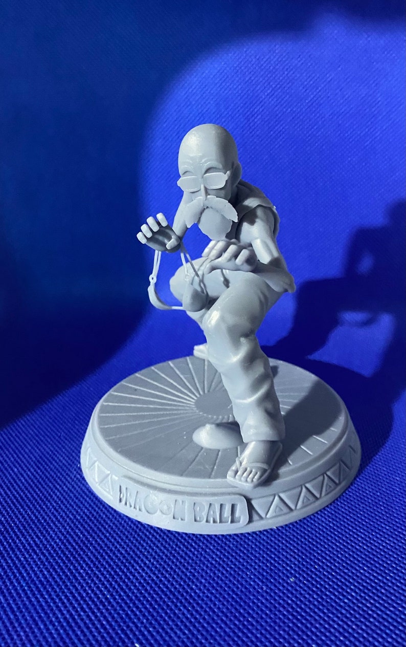 Master Roshi, Mutenroy, Turtle Figure...in Unpainted Resin - Etsy